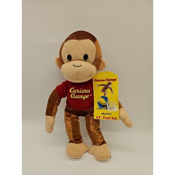Kellytoy | Toys | Kellytoy 3 Curious George Plush Stuffed Animal Monkey ...